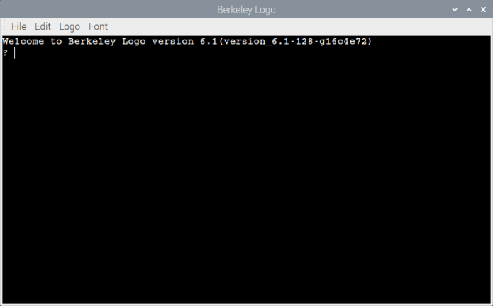 Building ucblogo (Berkeley Logo) on the Raspberry Pi 400 | Dan Malec's Blog